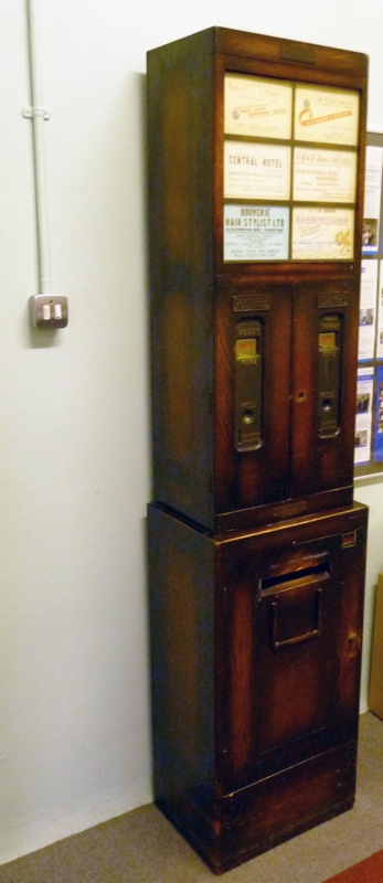 RVHF Stamp Vending Machine; C19; 30003 | eHive