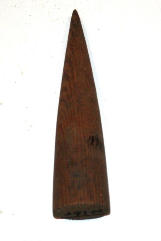 Pointed wooden measure; CM.N016r | eHive