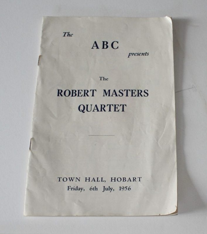 Book, ABC presents the Robert masters quartet; 1956; CM.P003i | eHive