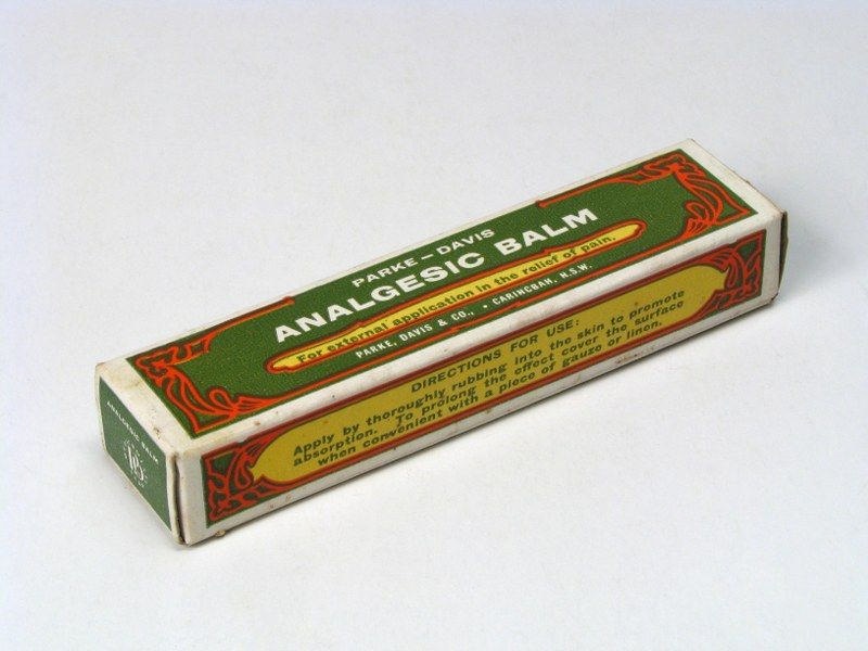 Medical, Analgesic Balm; CM.Z017n | eHive