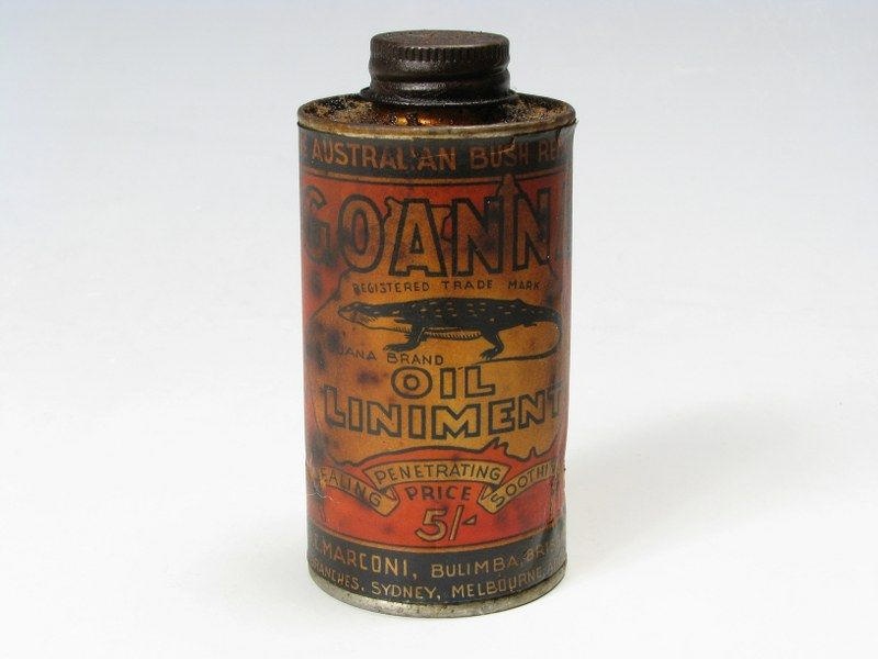 Goanna Oil ointment; CM.D078a | eHive