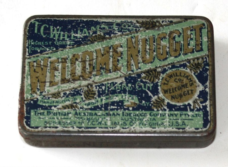 Tin, Tobacco, Welcome Nugget; CM.N057k | eHive