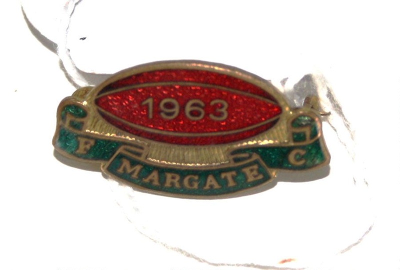 Badge, 1963 Margate Football Club; 1963; CM.O067c | eHive