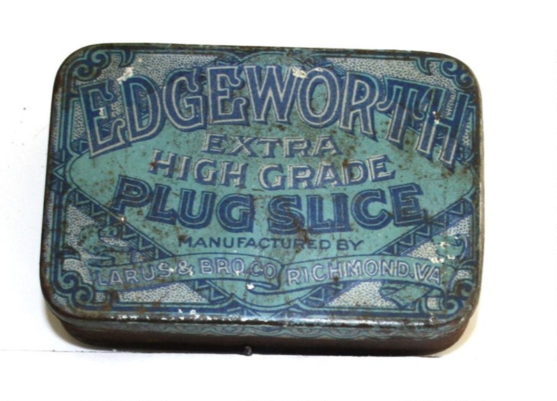 Tin, Tobacco, Edgeworth, Plug Slice; CM.Z041m | eHive