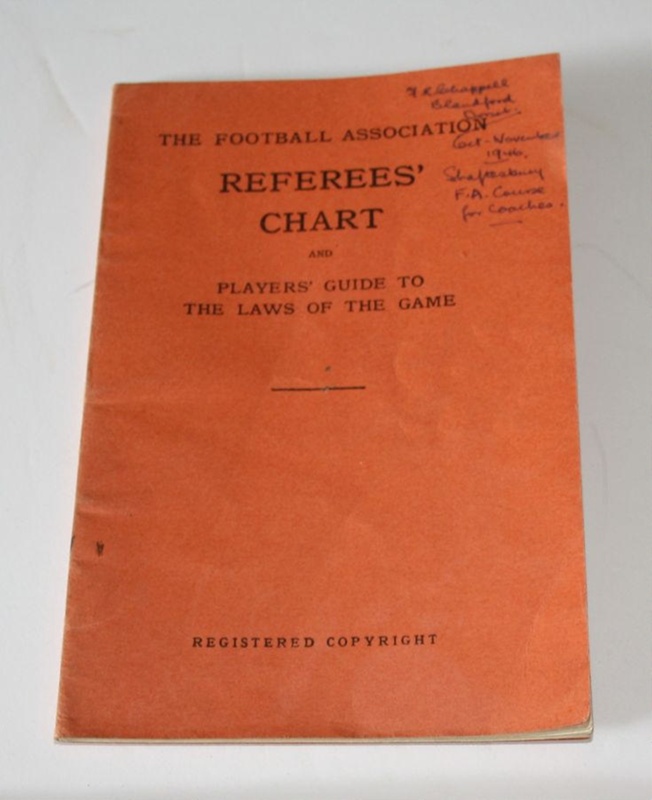 Book, Football assn. referee's chart; CM.P003h | eHive