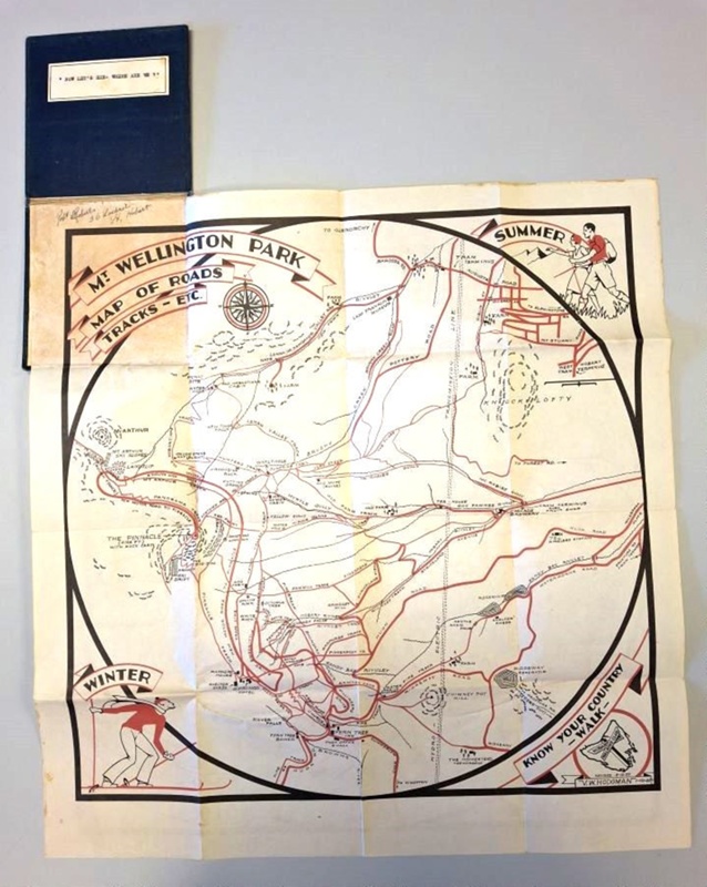 Map book with map; CM.R096b | eHive