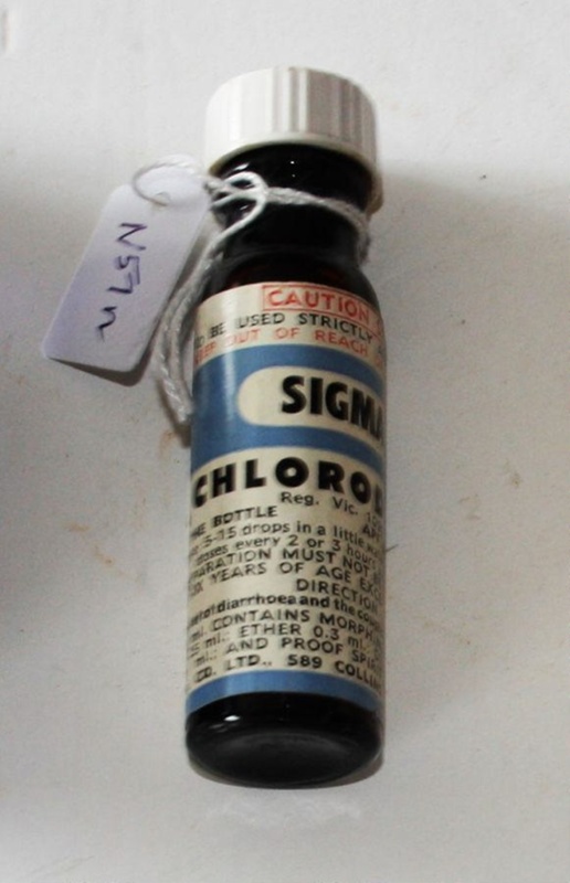 Bottle, chlorodyne; CM.N057n | eHive