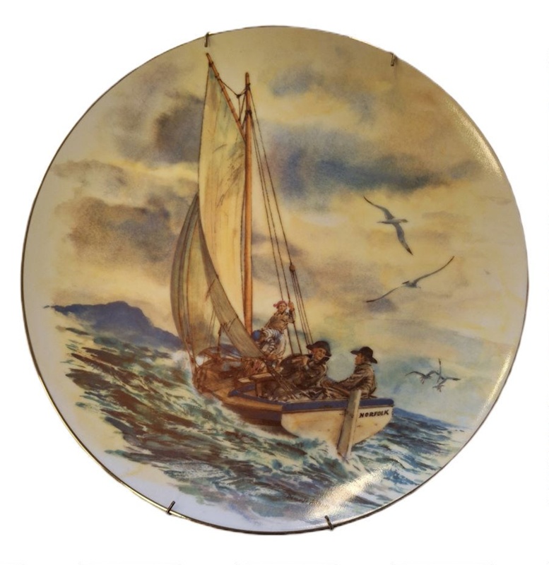 Plate, Decorative, sloop 'Norfolk'; 1981; CM.A055p | eHive