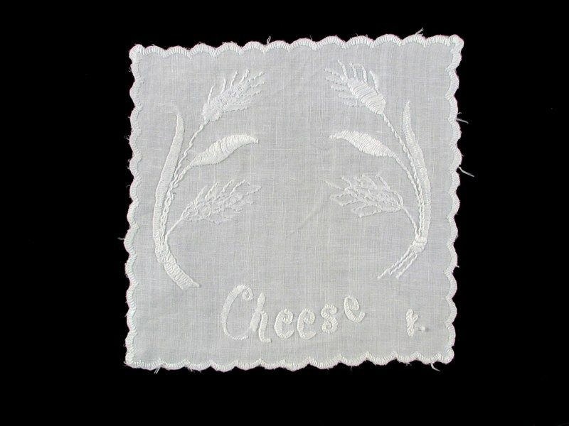 Doily, White, Cheese; CM.Z020e | eHive