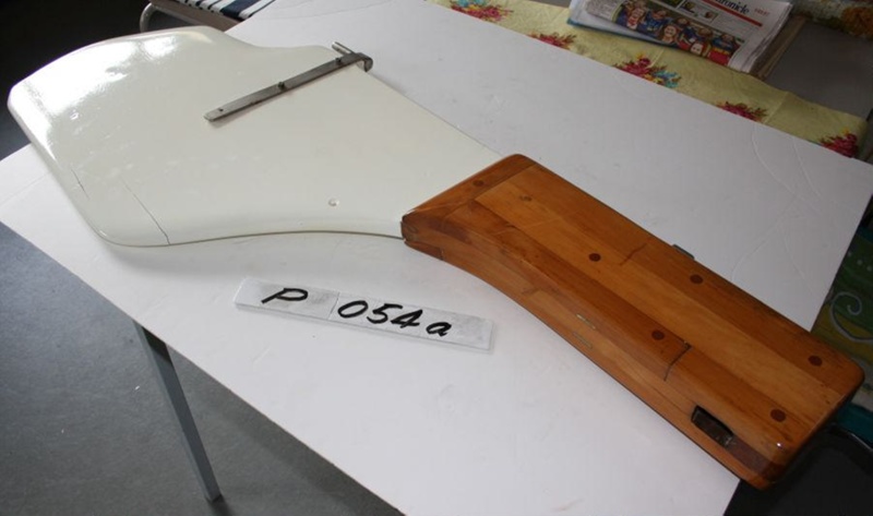 Rudder from cray dinghy; CM.P054a | eHive