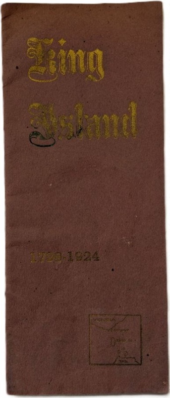 Booklet, King Island 1789-1924; CM.R098h | eHive
