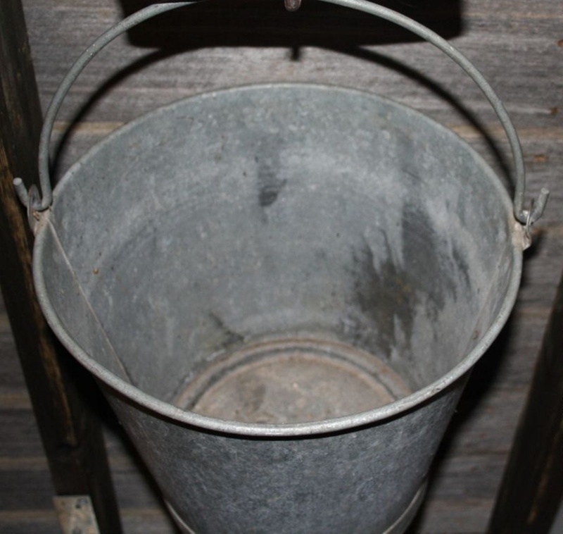 Bucket, Galvanised iron; CM.Z027j | eHive