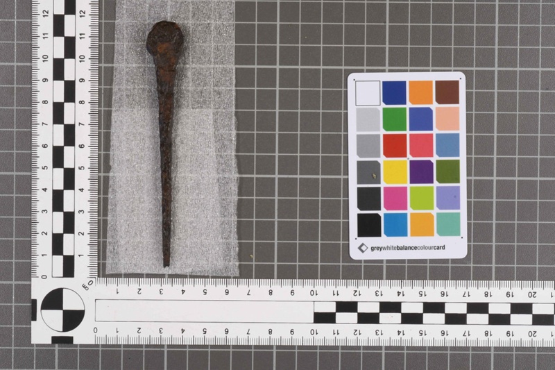 A Romano-British Iron Spindle.; GREECE, Attica, Athens, The Acropolis ...