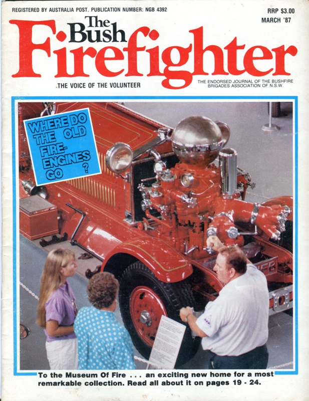 The Bush Firefighter March; Published by In Print Publications; 1987 ...