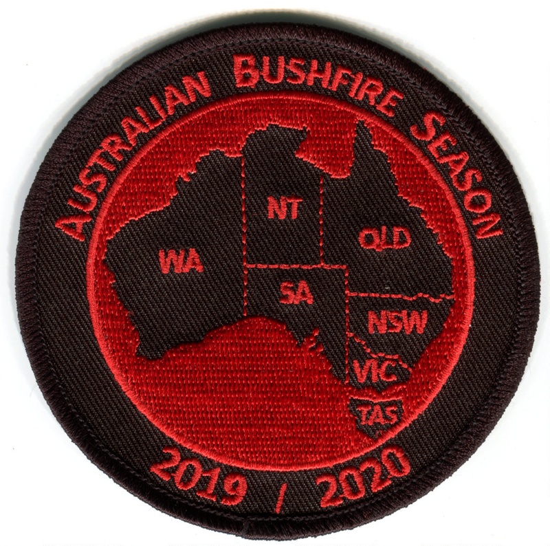 Australian Bushfire Season Patch; Patch Lab Australia; 2020 | eHive