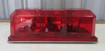 Red Roof Light Bar (Highlighter) 400 x 180 x 145mm high; Federal Signal ...