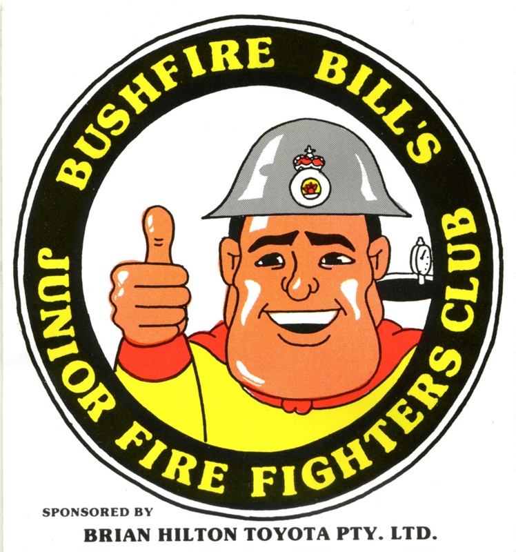 Bushfire Bill sticker; Bush Fire Council of N.S.W.; 1988 | eHive