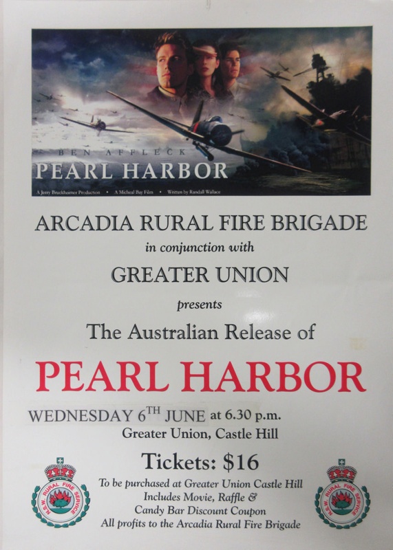 Arcadia Rural Fire Brigade Poster - All Profits from the screening of ...