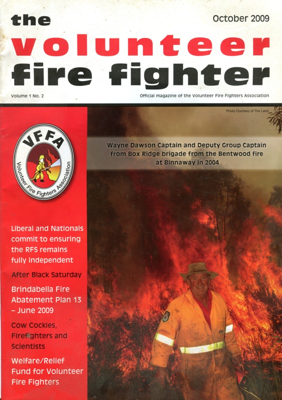The Volunteer Fire Fighter Volume 1 No 2 (October); Official Magazine ...
