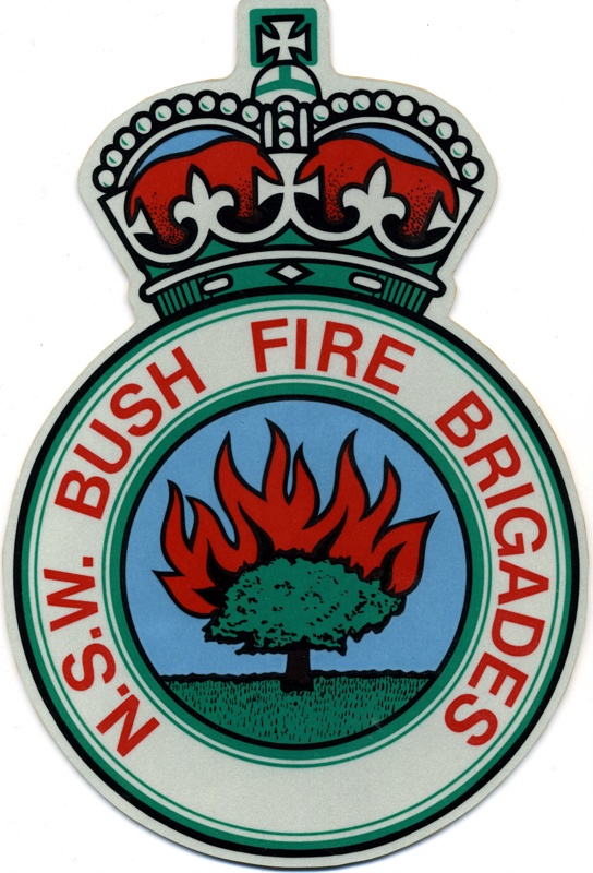 NSW Bush Fire Brigades Sticker | eHive