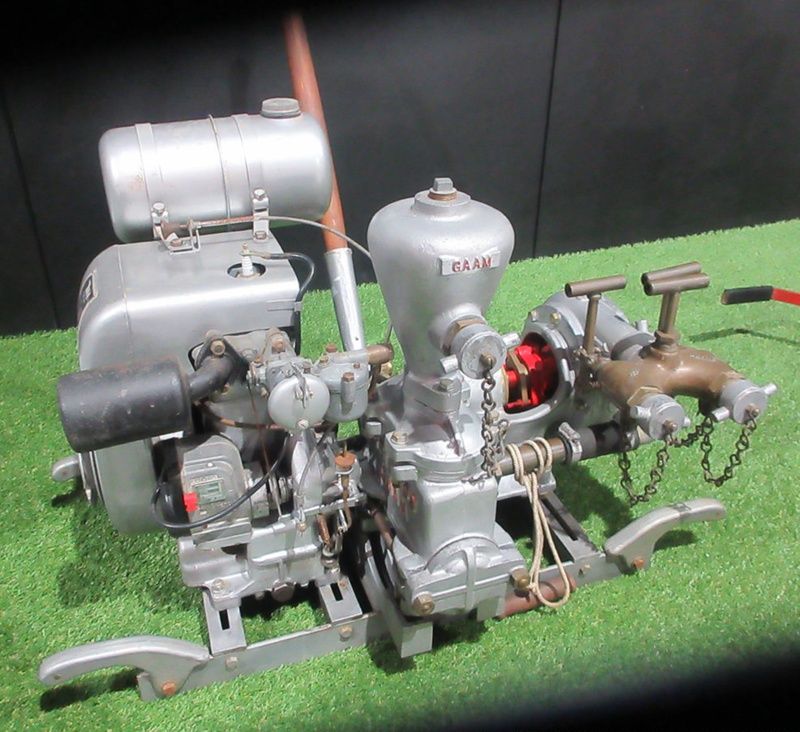 GAAM Pump with Hand Primer and BSA 320cc Motor; GAAM and BSA; c1960 | eHive