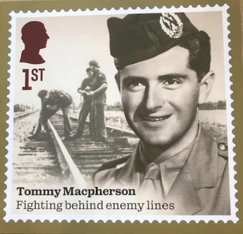 Sir Tommy Macpherson Large 1st Class Stamp; Post Office; 6.6.2025; 1209 ...