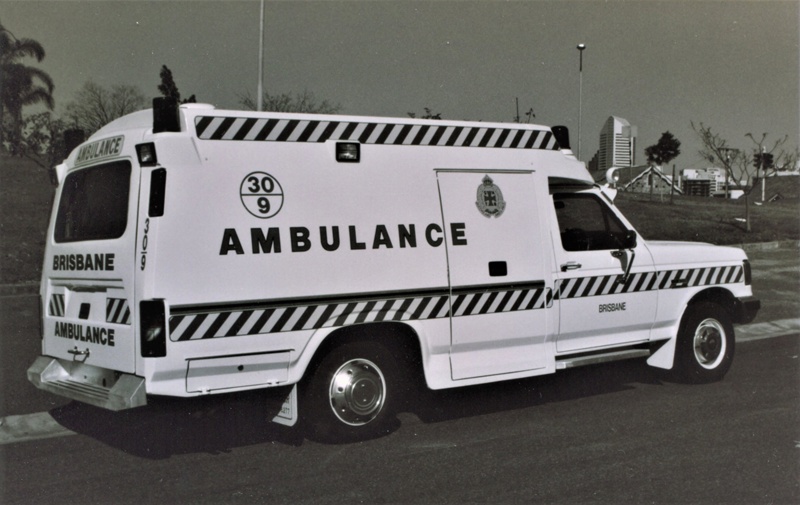 Ford F250 ambulance vehicle, 1989; AP11108 | eHive