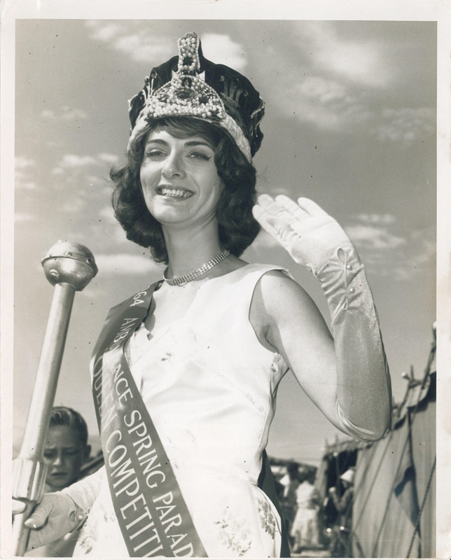 QATB Wynnum Spring Parade Queen contestant, 1964; AP10141 | eHive
