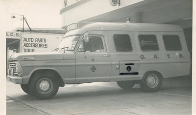 Ford F100 ambulance vehicle, 1965-c1969; AP11098 | eHive