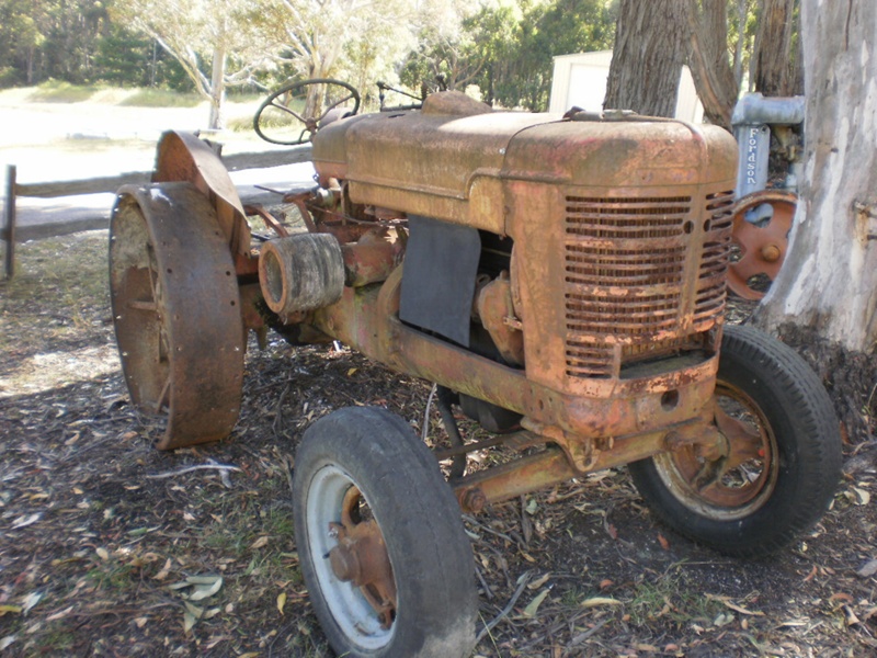 1940s International W4 tractor; 11 | eHive