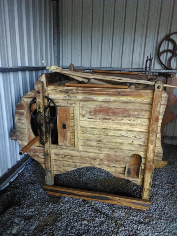 Antique Hand Powered Winnower or Fanning Mill circa 1880; 509 | eHive