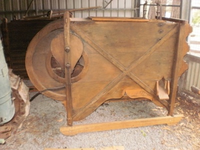 Antique Hand Powered Winnower or Fanning Mill circa 1880.; 505 | eHive