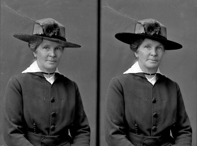 Double Portrait. Mrs W Jackman. Christchurch, Canterbury, New Zealand ...