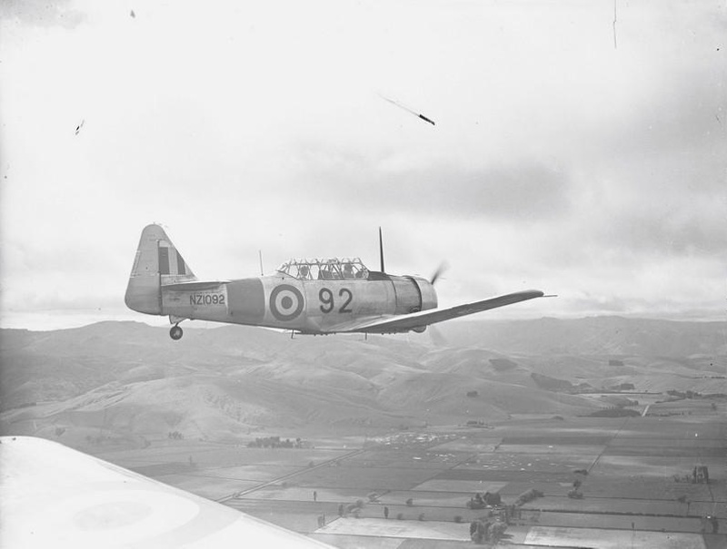Aviation. RNZAF, Royal New Zealand Air Force. North American Harvard ...