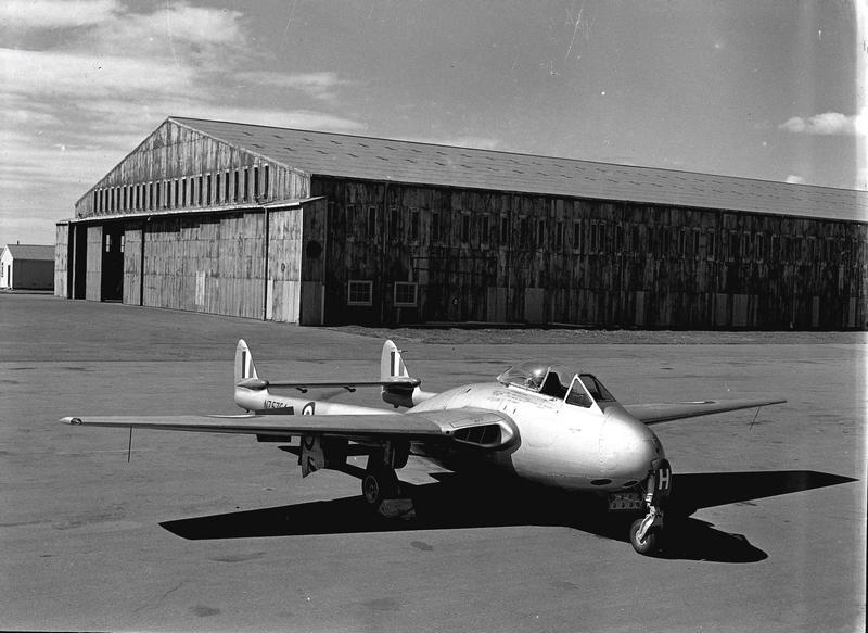 Aviation. RNZAF. Royal New Zealand Air Force. de Havilland Vampire ...