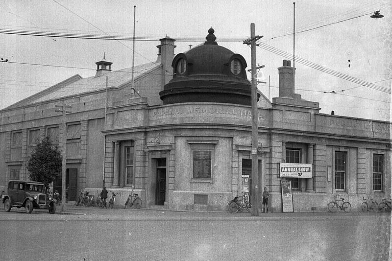 War Memorial. Papanui Memorial Hall and Public Library, Papanui Road ...