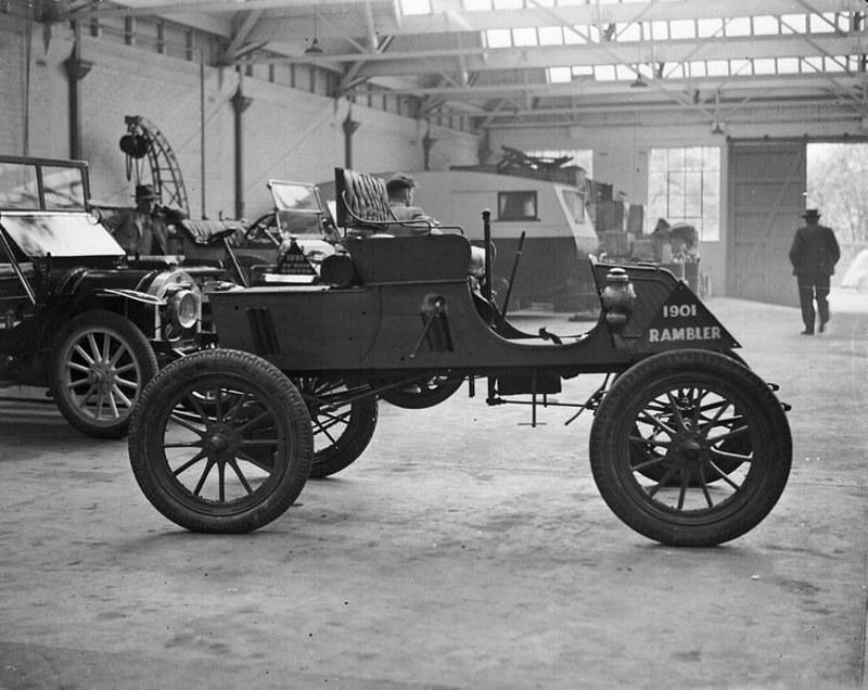 Motor Vehicle, Rambler, 1901, Christchurch, New Zealand; Unknown ...