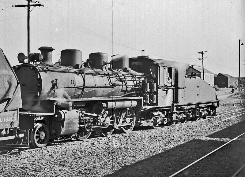 Railway. New Zealand Railway C Class Steam 2-6-2 Locomotive. Shunting ...