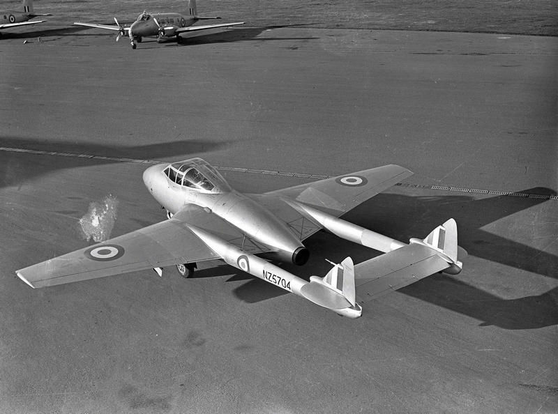 Aviation. Royal New Zealand Air Force, RNZAF. De Havilland Vampire ...