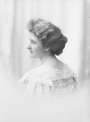Portrait. Miss M Thompson. Christchurch, Canterbury, New Zealand ...