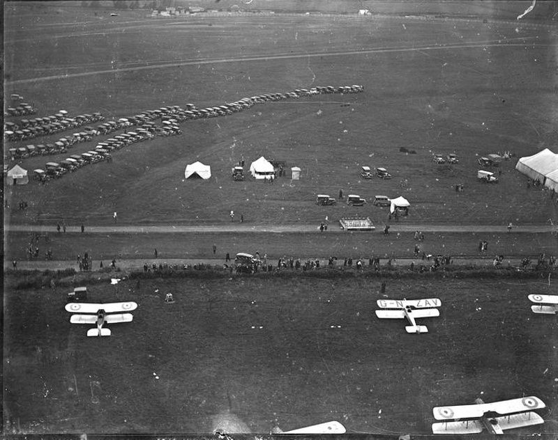 Aviation. Wigram Airshow. The plane with the Registration G-NZAV an ...