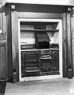 Coal Range Cooker. A Shacklock Orion. New Zealand.; Mackay, Stan; c1935 ...