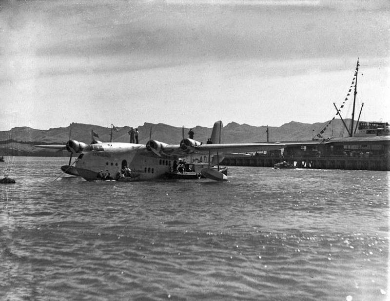 Aviation. Short S23 Empire Class, Flying Boat, "Centaurus" G-ADUT ...