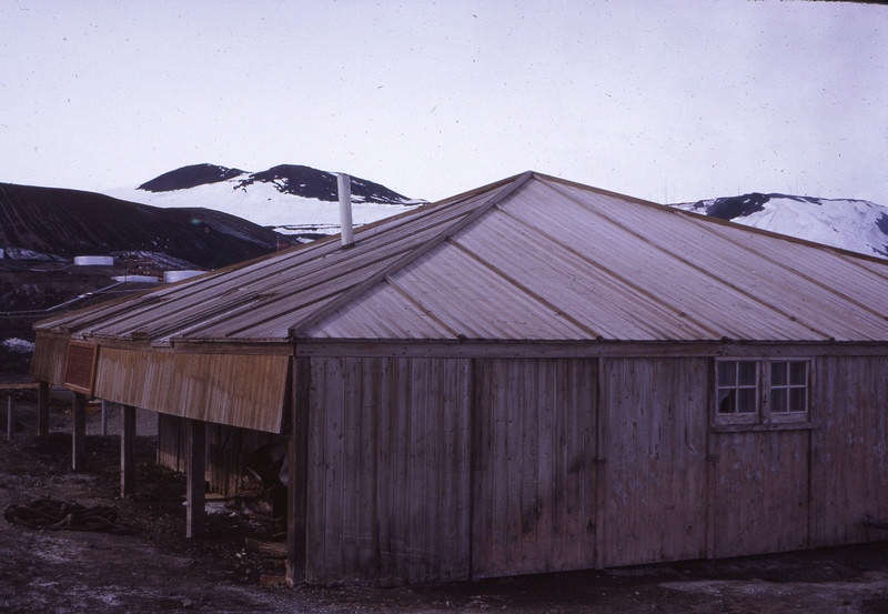 Antarctica. Northwest Corner of Scott's Discovery Hut at Hut Point ...