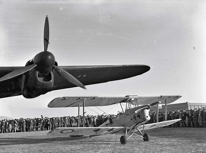 Aviation. RAF. Royal Air Force Avro Lincoln Bomber. A73-24. Under the ...