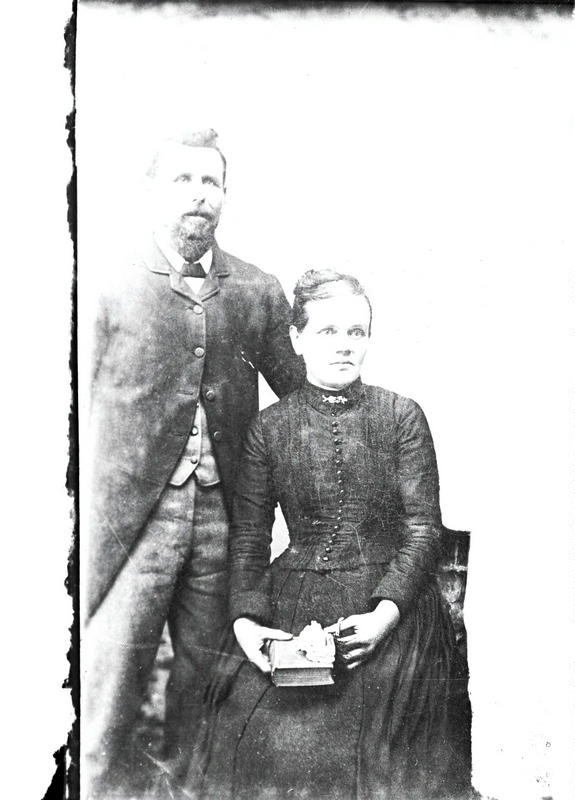 Portrait. Mr Samuel Jones. and Lady. Christchurch, Canterbury, New ...