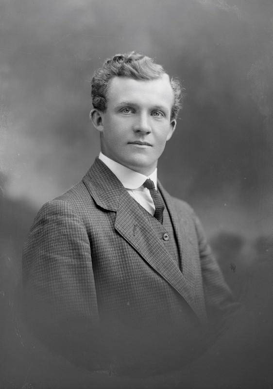 Portrait. Mr J Fenwick. Christchurch, Canterbury, New Zealand; Clifford ...