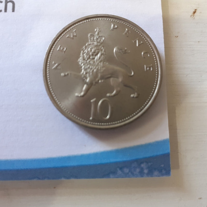 1968 10p pre-decimal issue coin ; Royal Mint; 1968; T0075 | eHive