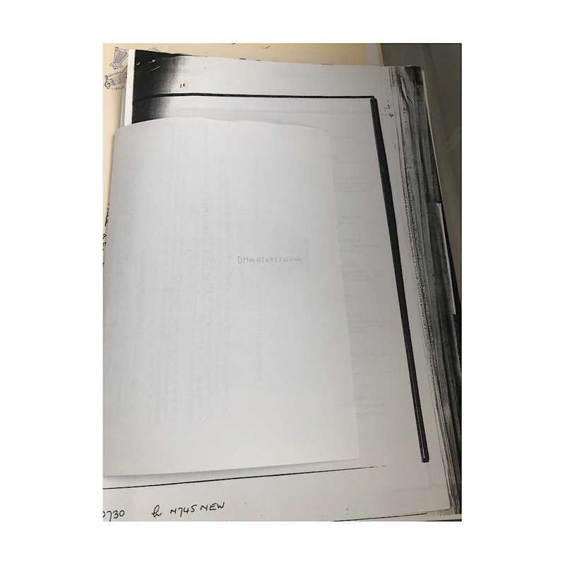 Documents - Series of documents obtained from The National Gallery ...