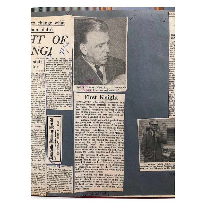 Newspaper Article - First Knight.; 11/7/66; NC662/1997 | eHive